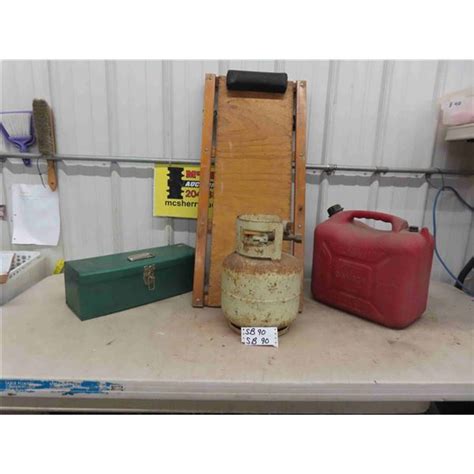 Creeper 5 Gal Gas Can Tool Box Propane Tank