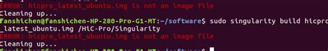 ERROR Hicpro Latest Ubuntu Img Is Not An Image File Issue Nservant HiC Pro GitHub