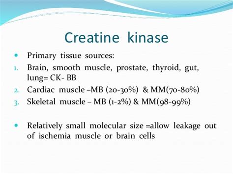 Isoenzymes Of Ldh And Ck