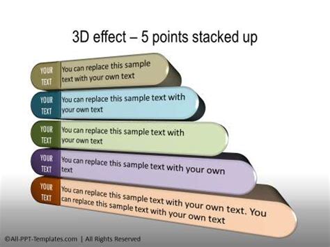 PowerPoint Text With Titles Diagrams