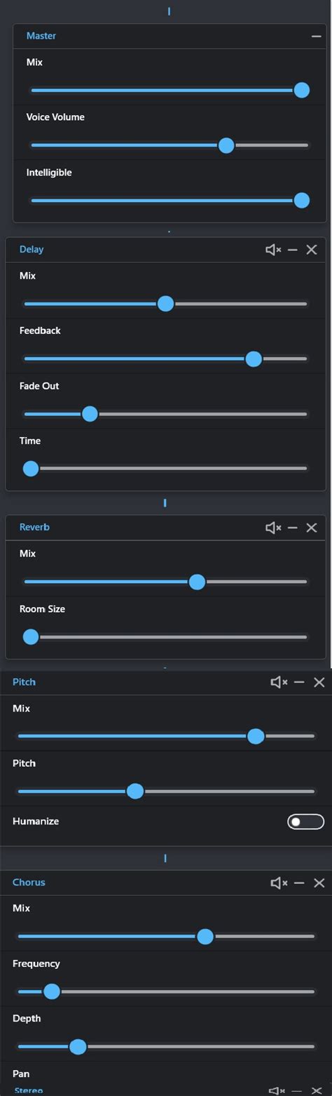 Loli Voice Settings Voicemod