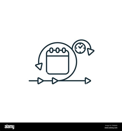 Scrum Icon Stock Vector Images Alamy