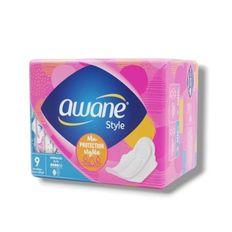 Awane Serviette Style Normale X9 Adiba