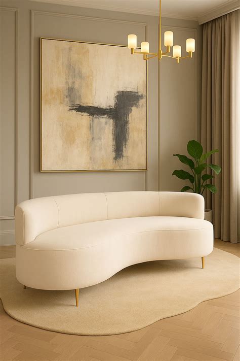 Sofá Lenon 2 00 M Arte Moderna Retrô