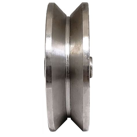 Roldana Para Portão De Correr Com 2 Rolamentos V” 4″ Cantoneira Martfer