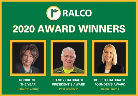 Ralco On Linkedin Ralco Is Pleased To Announce The Recipients Of Our