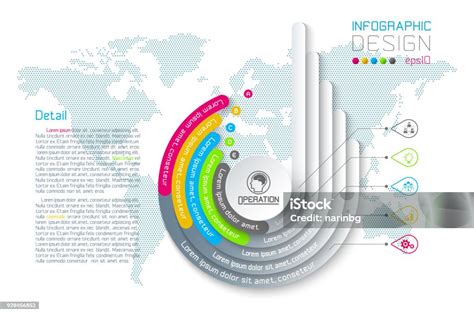 비즈니스 Infographics 원형 그림자 스타일 벡터 일러스트 레이 션과 종이 접기 0명에 대한 스톡 벡터 아트 및 기타 이미지 0명 개념 그래프 Istock
