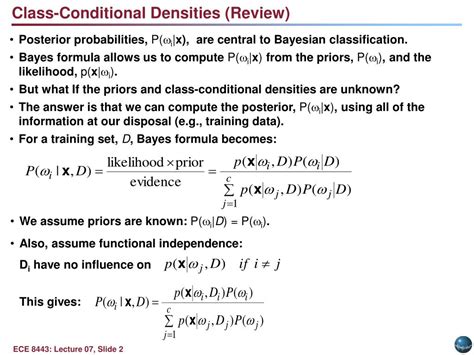 Ppt Lecture 07 Maximum Likelihood And Bayesian Estimation Powerpoint