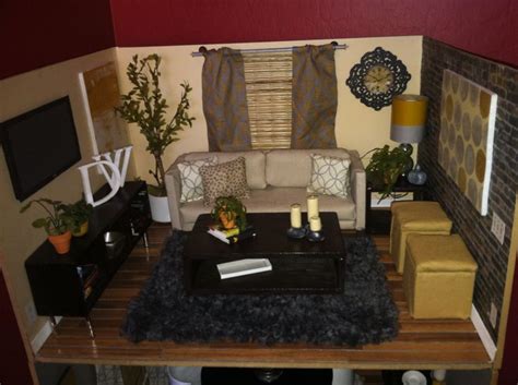 Modern Dollhouse Rooms Printable Dollhouse Furniture