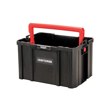 Craftsman Versastack 17 In Red Plastic Tool Box