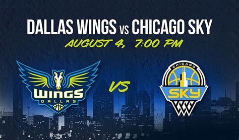 Dallas Wings Vs Chicago Sky Tickets In Arlington At College Park Center