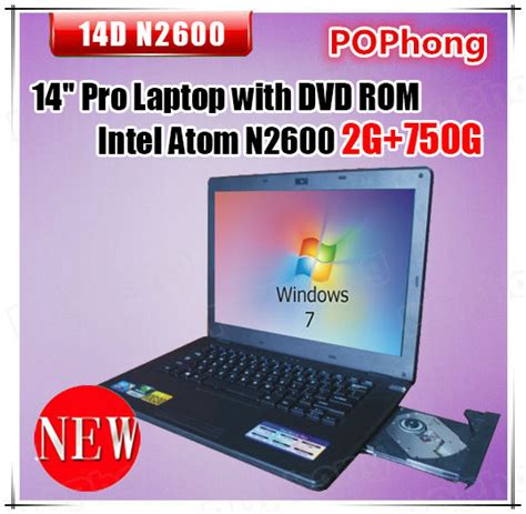 Купить f 14-дюймовый мини-ноутбук ноутбук с dvd писатель 750 ГБ жесткий ...