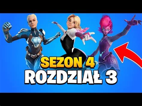 REAKCJA NA NOWY SEZON 4 ROZDZIAŁ 3 w Fortnite YouTube