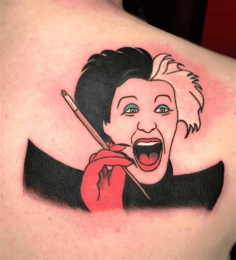 Cruella Tattoo Design Images Cruella Ink Design Ideas Tattoos