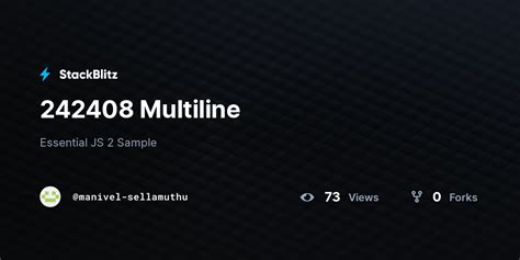 242408 Multiline StackBlitz