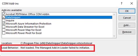 How To Re Enable Datasnipper In Excel