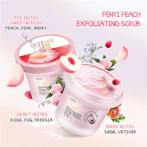 Fenyi Honey Peach Body Scrub Lazada PH