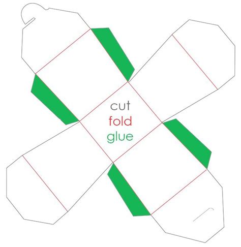 Chinese Takeout Box Template