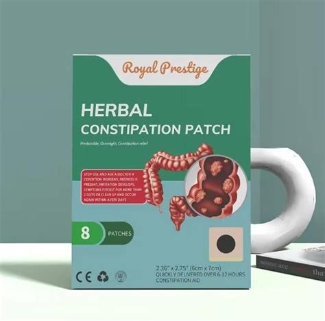 Detox Adhesive Herbal Constipation Patch 8 Pcs Miss Attitude
