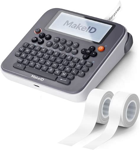 Amazon Makeid E Portable Label Maker Bluetooth Compatible Thermal Printer QWERTY