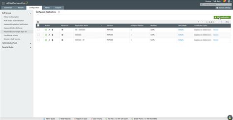 SAML SSO Using ADSelfService Plus Onwards
