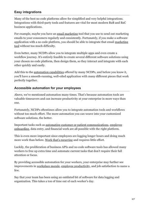 A Quick Guide To No Code Platforms Pdf