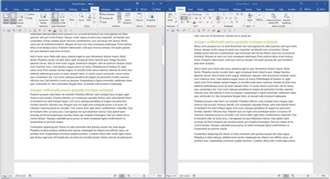 How Do I Use Synchronised Scrolling In Word