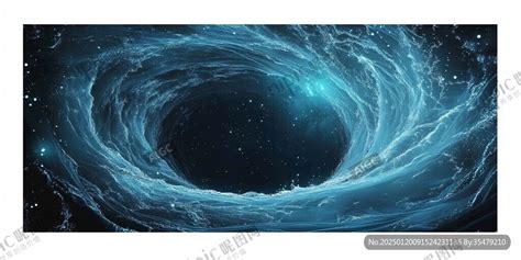 Ai创作图吊顶喷画宇宙漩涡 科幻感蓝色流动感背景 宇宙黑洞背景海报 科技展板旋涡 光线光感旋涡元宇宙 超大气圆形特效背景 炫酷光效装饰画 海洋