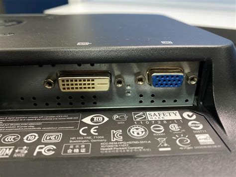 HP Compaq LE X Inch LED Backlit LCD Monitor Computers Tech Parts Accessories