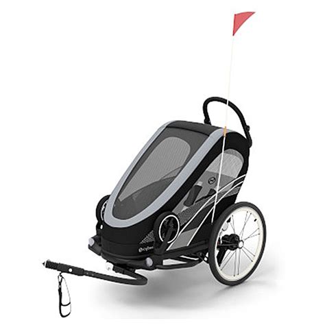 Cybex Zeno Bike Remorque Vélo Poussette 2 En 1 Pour Enfant