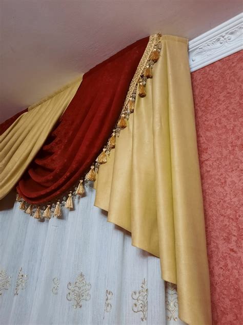 Гардина, штора з ламбрикеном, тюль у чудовому стані: 1 500 грн. - Декор ...