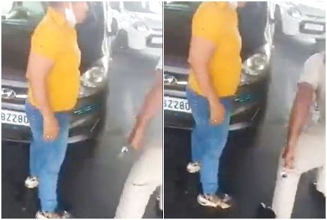 Watch Woman Slaps On Duty Cop On Delhi Road Internet Demands Action