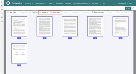Rotate PDF Pages In SharePoint Online On Premises Nutrient Low Code