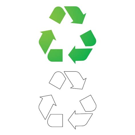 Premium Vector Vector Recycle Signs