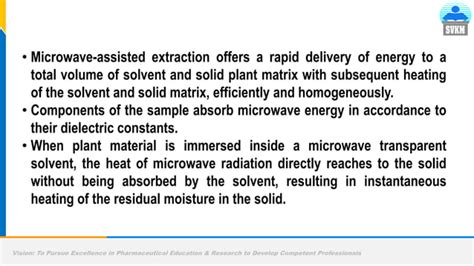 Modern Methods Of Extraction By Dr Amit Gangwal PDF Chemistry