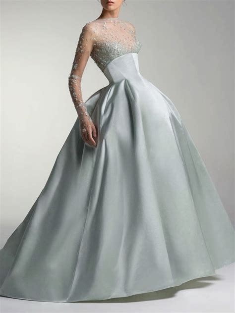 Paolo Sebastian Allora Domenica Couture Ball Gown Evening Dress