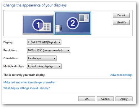 Make Windows Position Your Dual Monitors Correctly