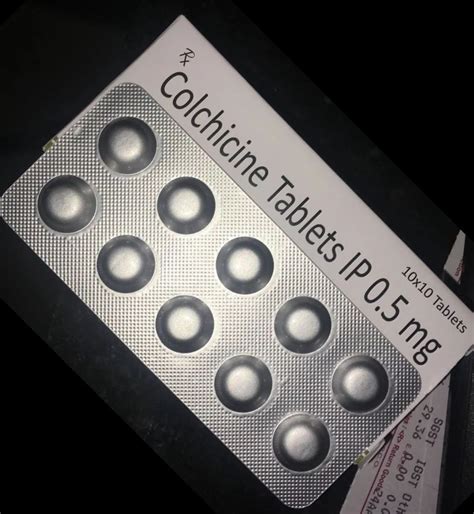 Colchicine 0 5mg Tablets At ₹ 75 Stripe Colchicine Tablet In Surat Id 2853032562948