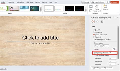 How To Add Background To A Picture In Powerpoint