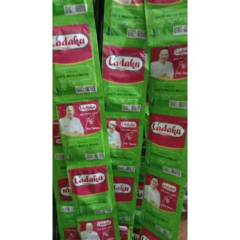 Jual Merica Bubuk Ladaku Asli 3gr 1 Renteng Isi 12 Sachet Shopee