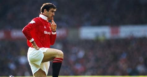 Why Eric Cantona Always Played With An Upturned Collar For Manchester