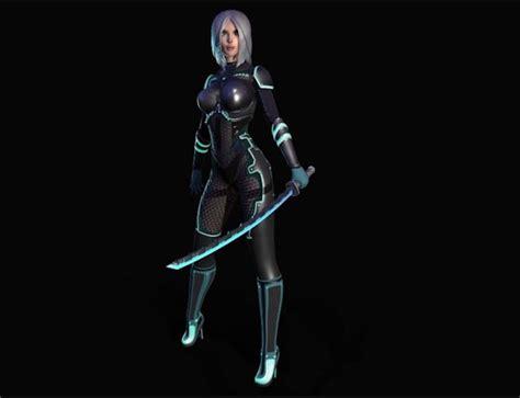 3d vrml model metahuman model game character ue5 model vroid 3d