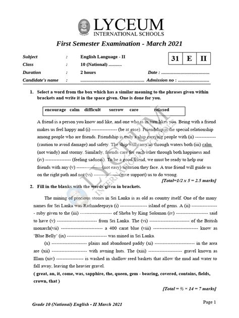 English Ii Pdf