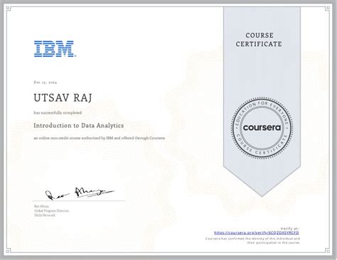 dataanalytics ibmcertification professionaldevelopment datascience… utsav raj