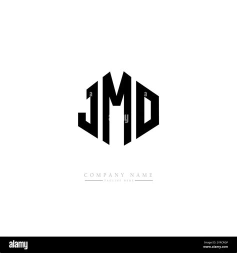 Jmo Letter Logo Design With Polygon Shape Jmo Polygon And Cube Shape