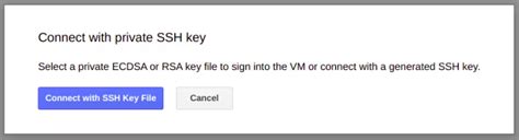 how to connect to a gcp instance via ssh