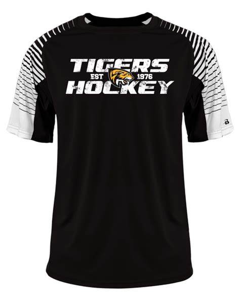 Csaha Tigers Hockey Adult Performance Tee Colorado Creative Exclusiv
