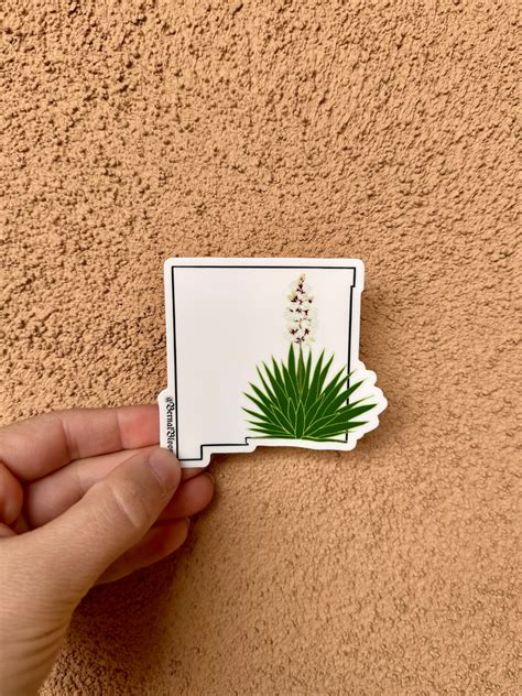 New Mexico Sticker Yucca Sticker Etsy