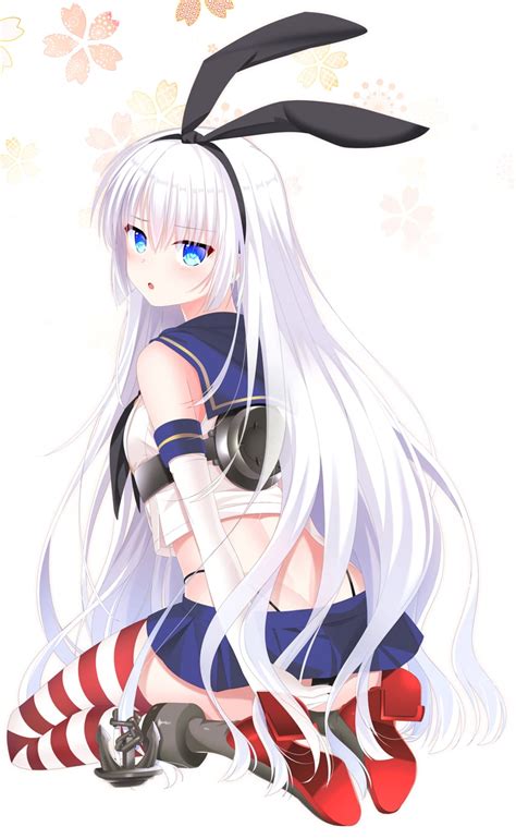 Shimakaze And Naruse Shiroha Kantai Collection And 1 More Drawn By
