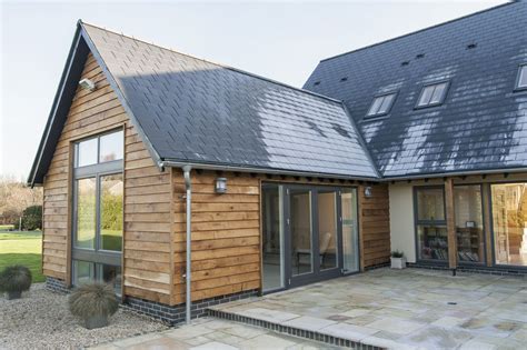 Rear Elevation New Builds Joinery Windows And Doors Garage Doors